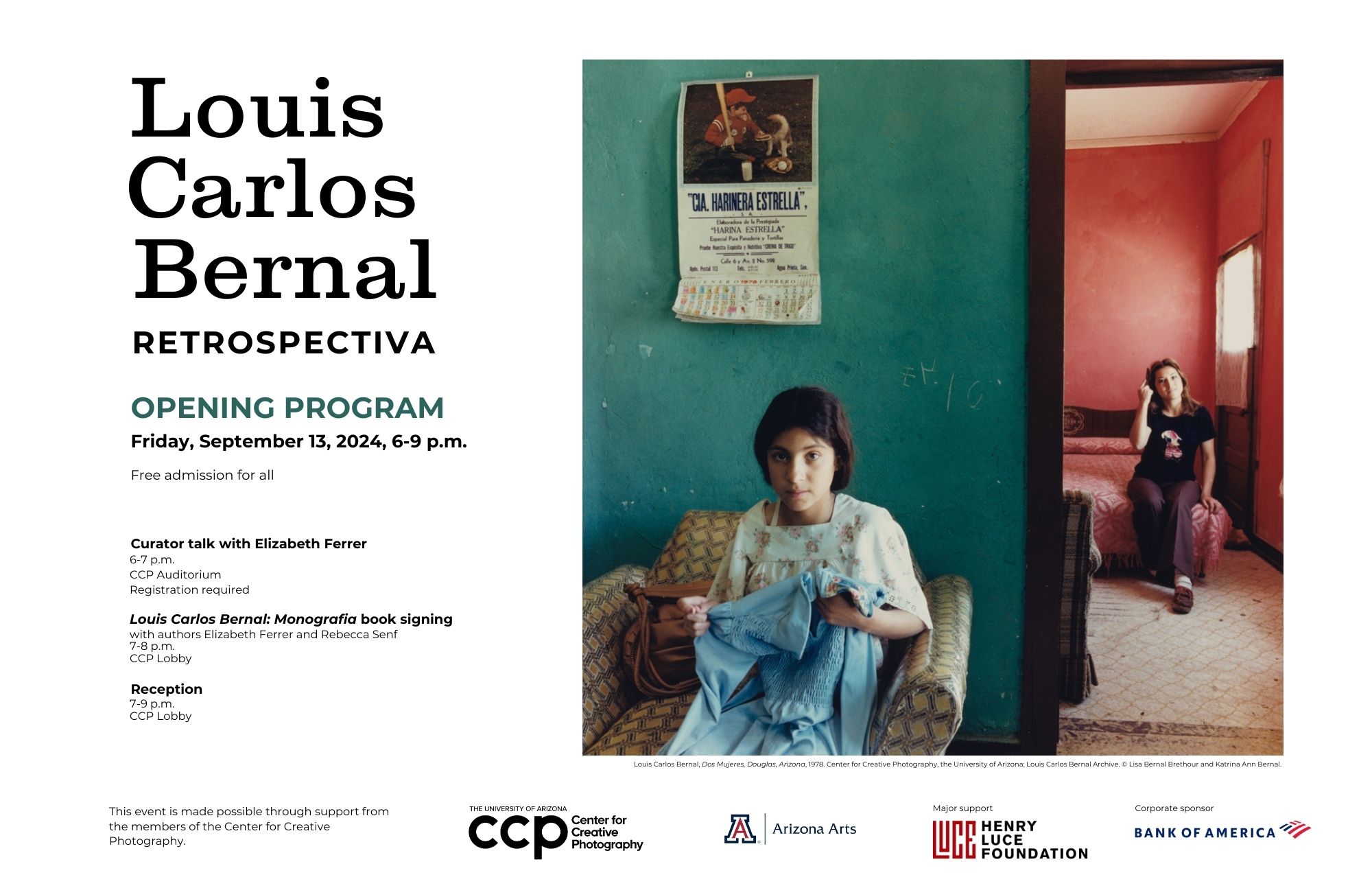 Opening Reception | Louis Carlos Bernal: Retrospectiva - Arizona Arts